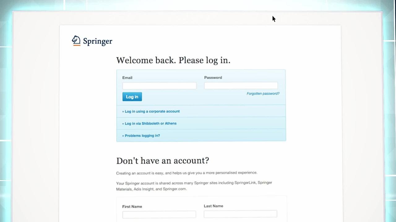 Admin Dashboard - SpringerLink Tutorial - Japanese - YouTube