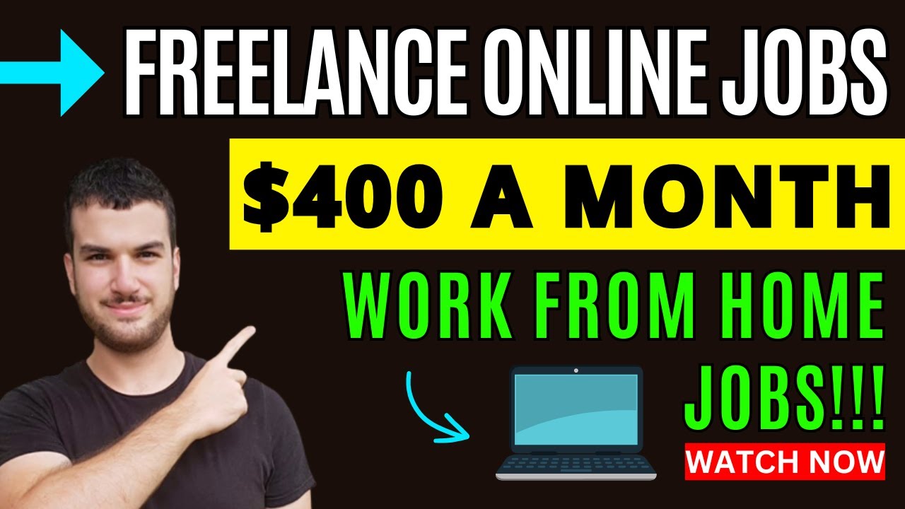 Freelance Work From Home Jobs - Work When You Want - Earn Money Online ...