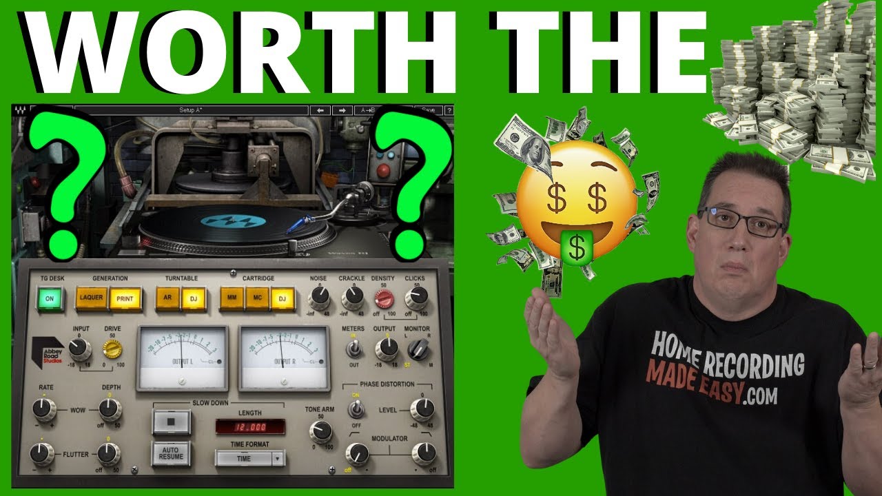 Waves Vinyl Plugin Review | Plugin Review Friday - YouTube