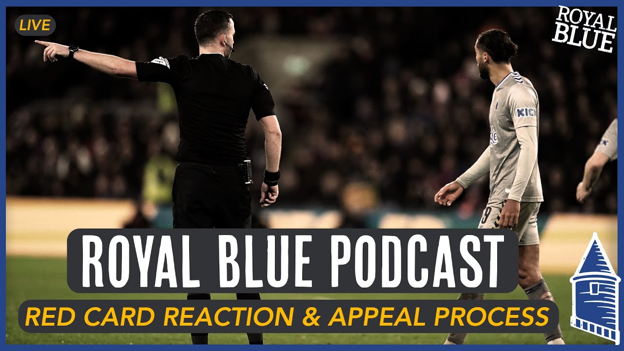 RED CARD Reaction! APPEAL Submitted! Palace Replay! LIVE - YouTube