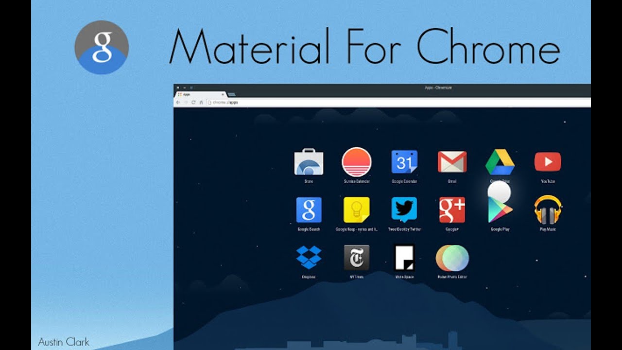 Material Design para Google Chrome - YouTube