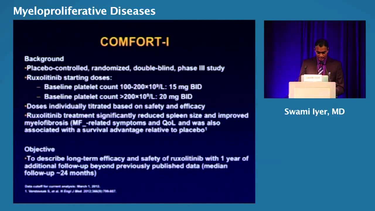 Myelofibrosis Treatment: Swami Iyer - YouTube