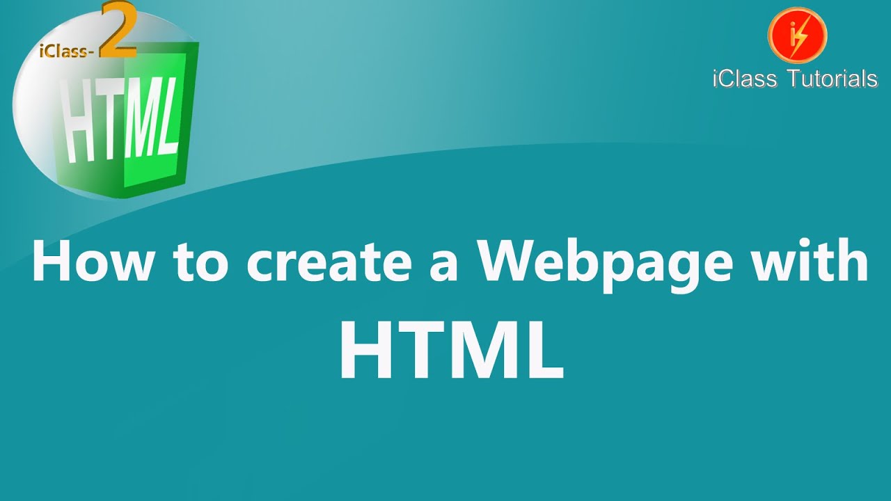Html Class 2 How To Write And Execute Html Code Youtube 4255