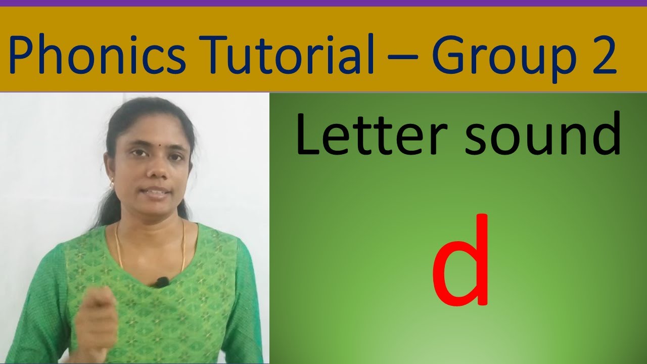 12. Phonics sounds of alphabets/Group 2Letter Sound 'd'/Jolly Phonics ...