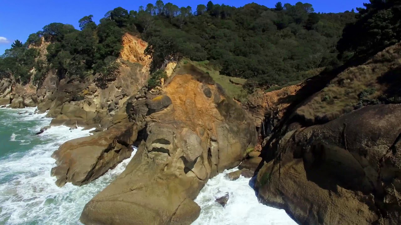 Homunga Bay - Drone 4K - New Zealand - YouTube