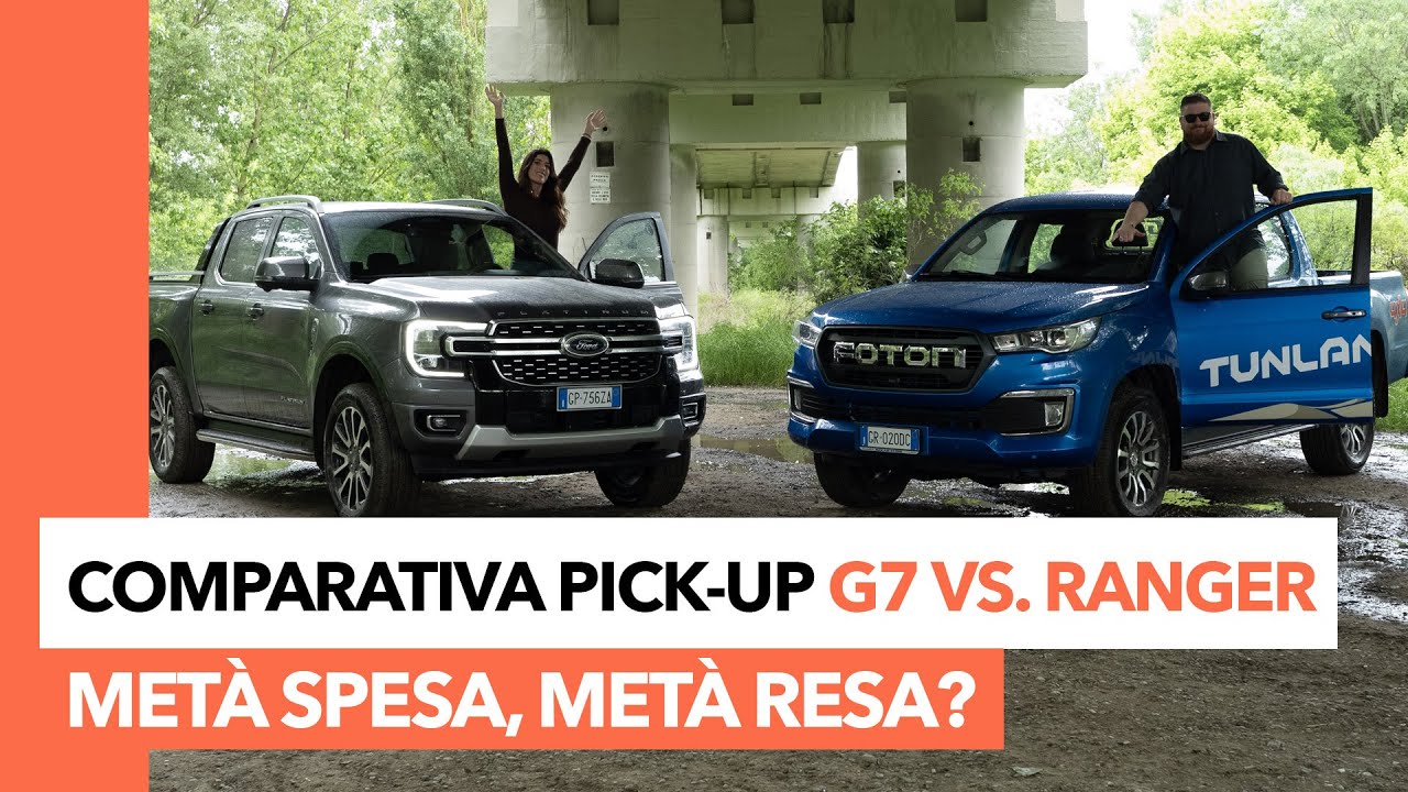 Ford Ranger vs. Foton Tunland G7 | Un PICK-UP da 30k è all'ALTEZZA di ...