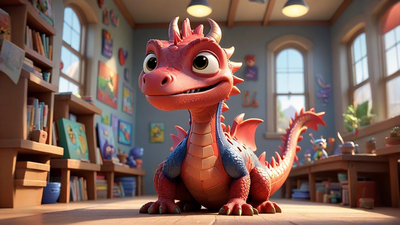 A Dragon in My School Bag?! 🐉🎒 | Funny Kids Story | Magical Learning ...