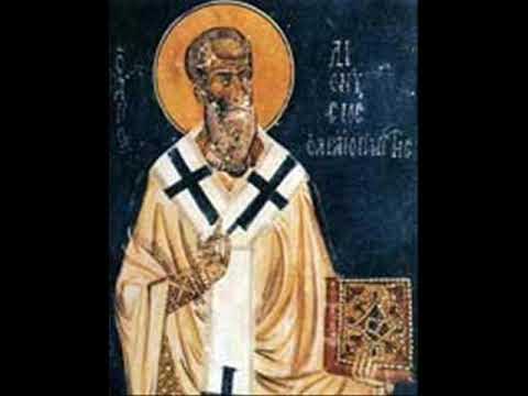 Свети свештеномученик Дионисије Ареопагит - YouTube