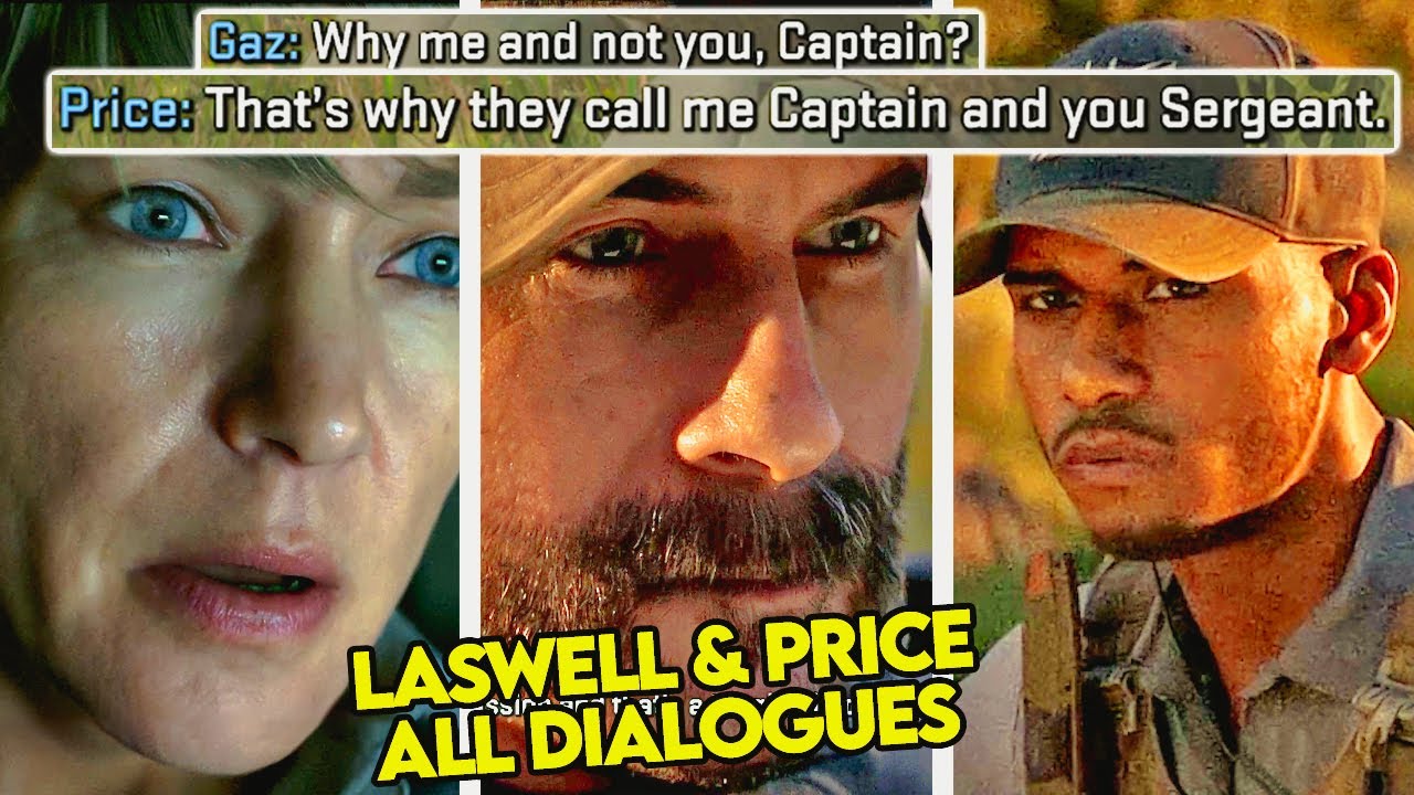 Call of Duty Modern Warfare 2 - Captain Price, Laswell, Garrick All ...