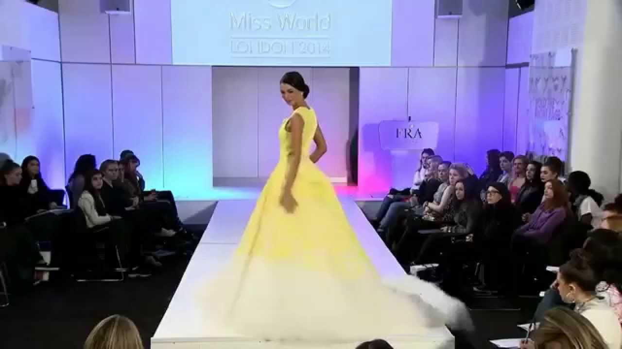 Valerie Weigmann Miss World 2014 Top Model World Fashion Designer Award ...