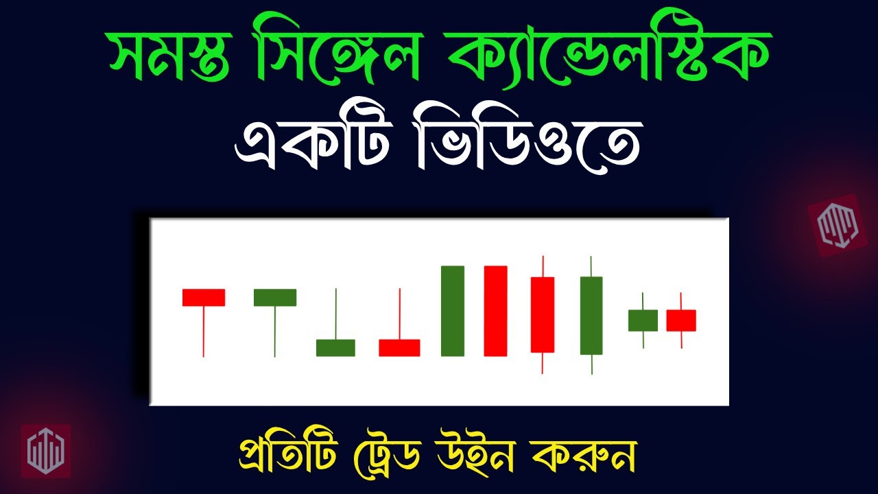 All Single Candlestick Patterns In Bengali | Episode 1 Quotex Trading ...