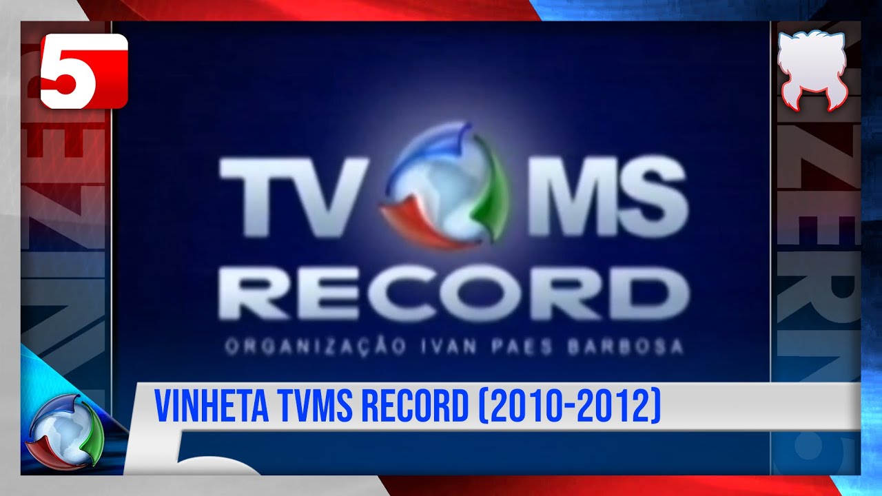TVMS Record - Vinheta Interprogramas | Record MS (2010/2012) - YouTube
