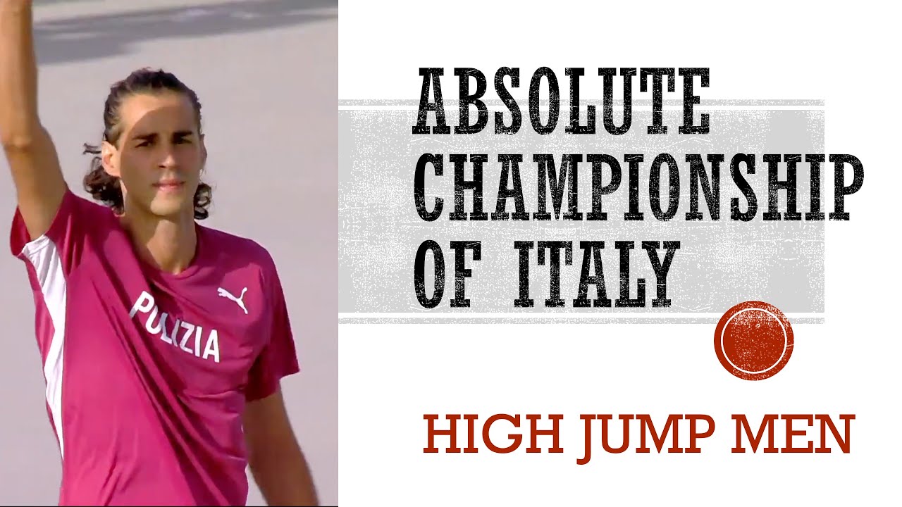 Absolute Championship of Italy. High Jump. Men - YouTube