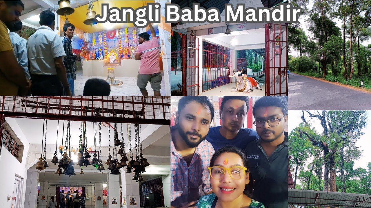 Jangli Baba Mondir inside Bengdubi Forest | Siliguri Vlogs - YouTube