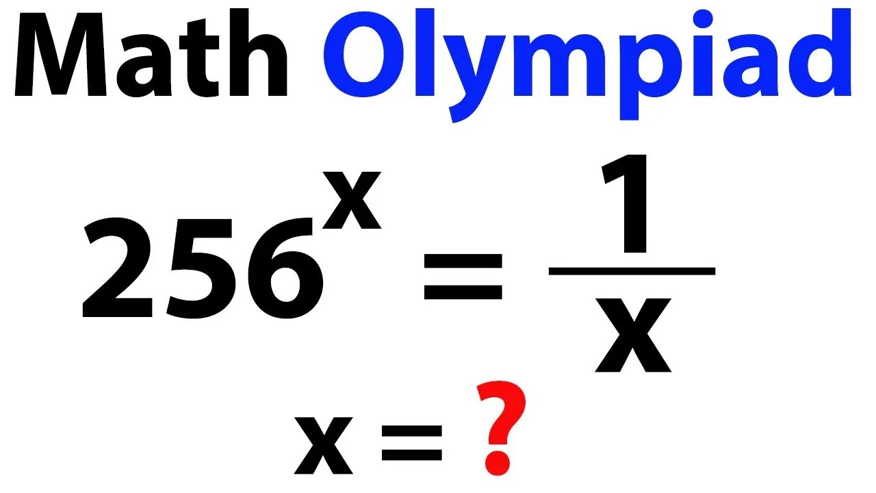 A Great Question from Olympiad 👍 | Europe Math Olympiad - YouTube