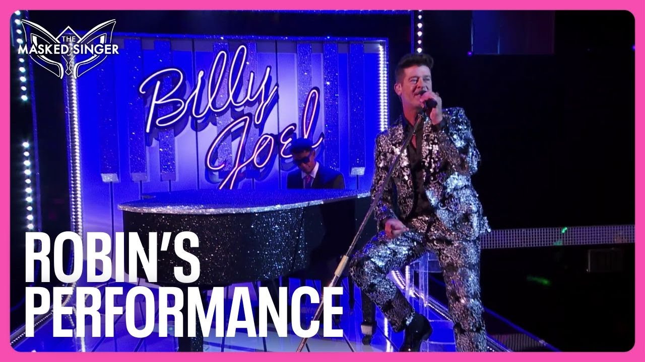 Robin Performs “My Life” By Billy Joel | Season 11 | The Masked Singer ...