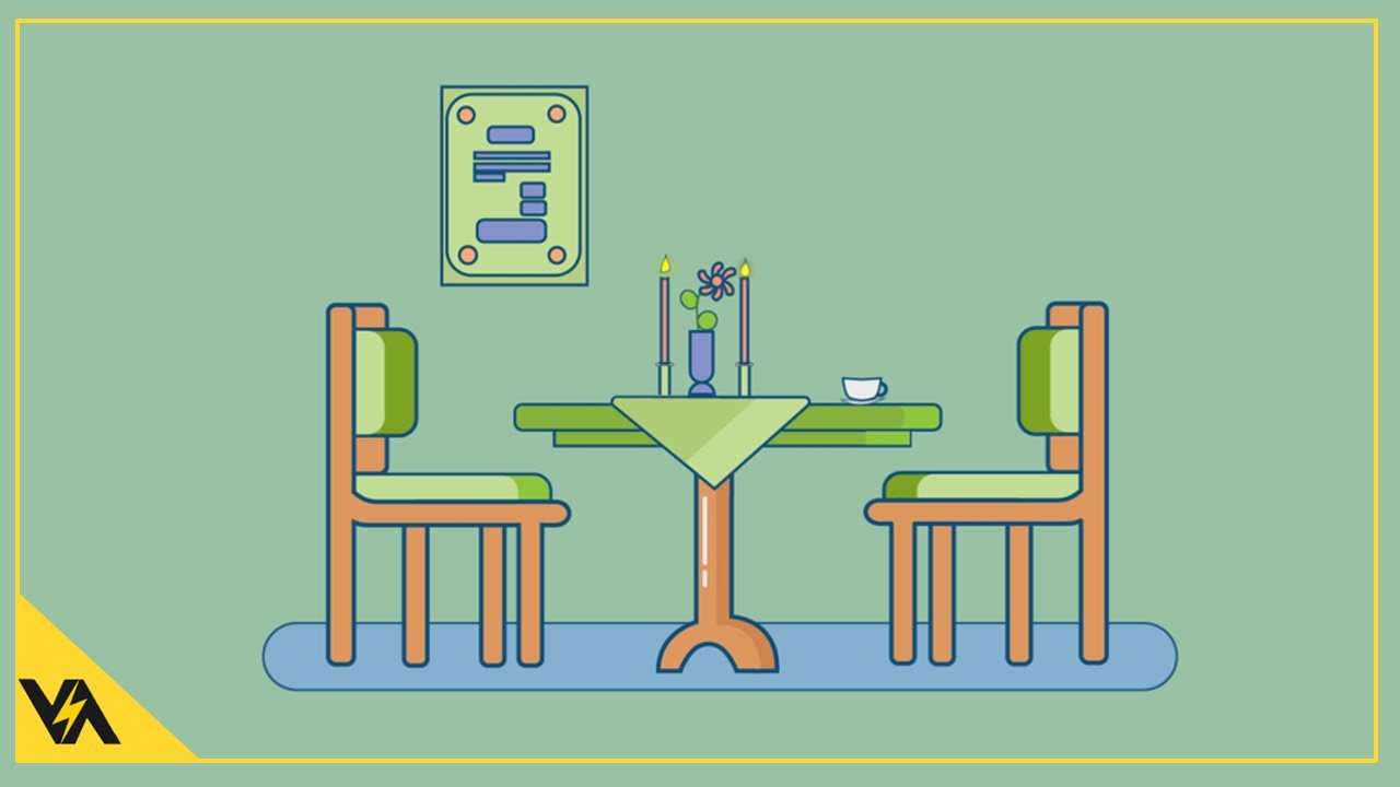 Restaurant Animation in After Effects Tutorial - YouTube