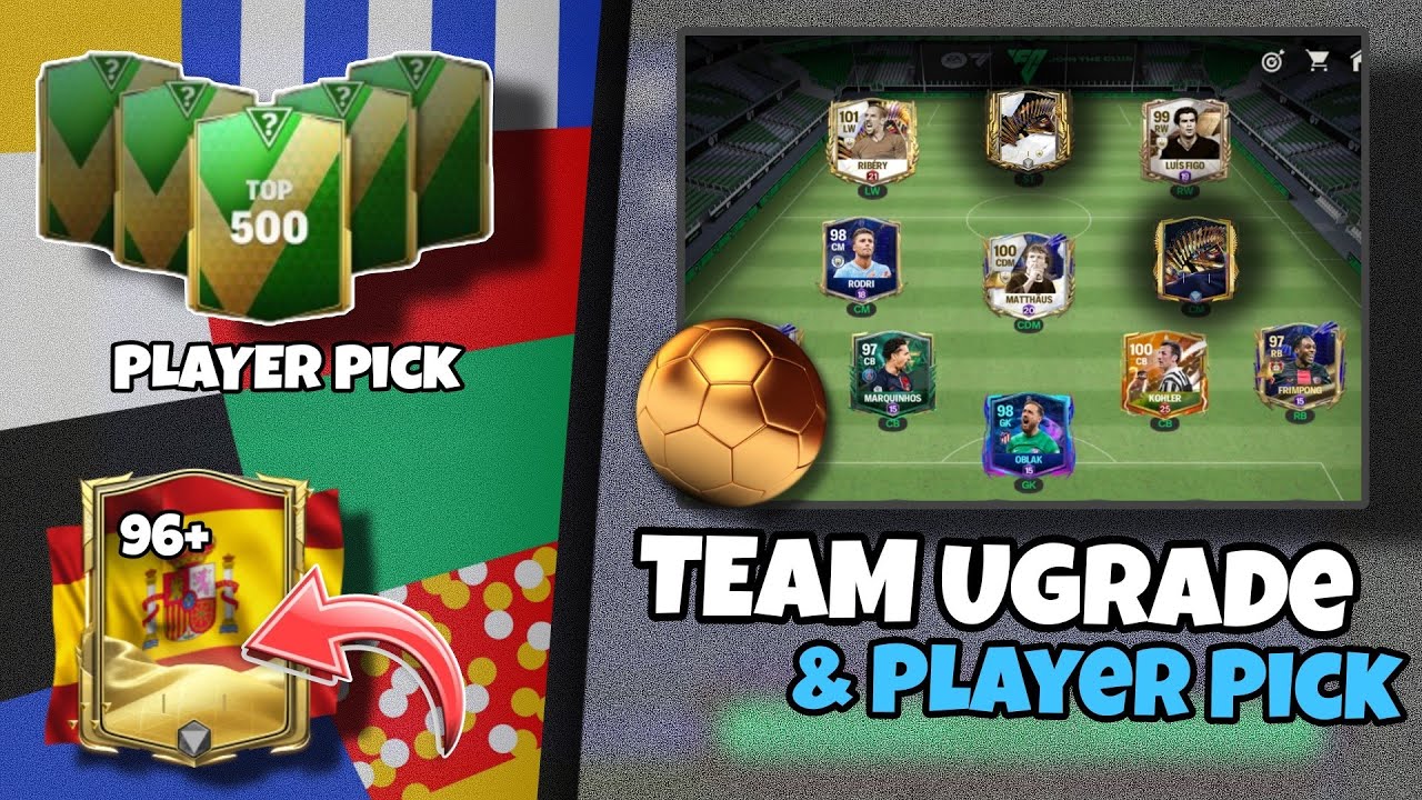 120 Milliós Csapatfejlesztés És Top 500-as Player Pick!⚡ | FC Mobile ...