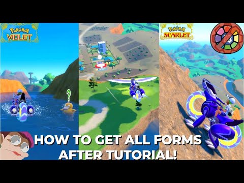 How to get All Transport forms in Pokemon Scarlet and Violet - YouTube