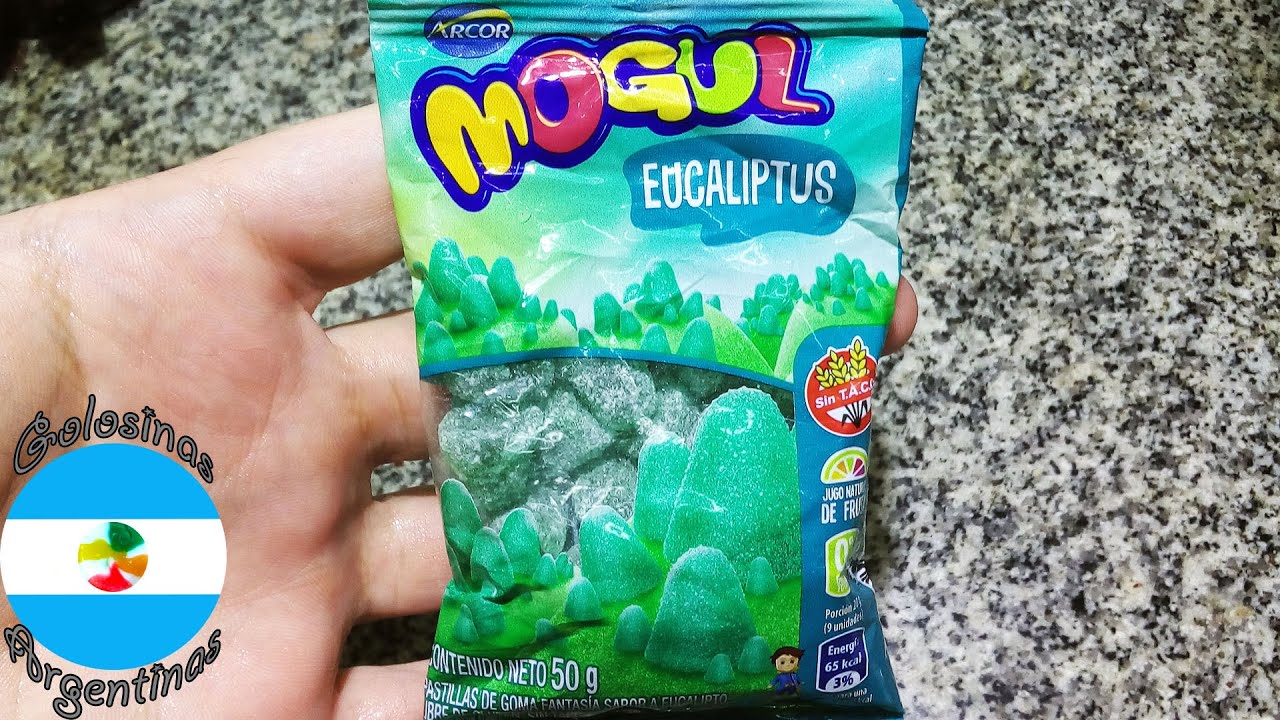Mogul Gomitas Eucaliptus - Caramelos Pastillas de Goma Fantasía sabor Eucalipto - YouTube