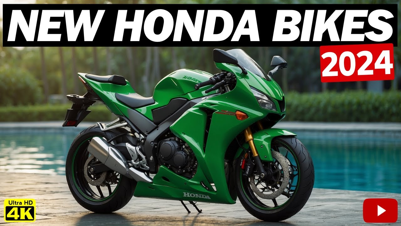 Top 7 NEW Honda Motorcycles For 2024 - YouTube