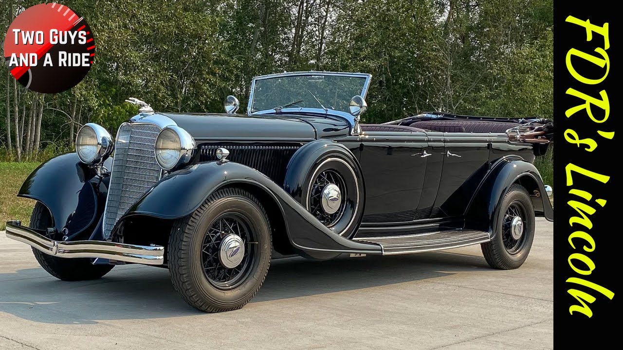 1933 Lincoln - FDR Presidential Parade Car - YouTube