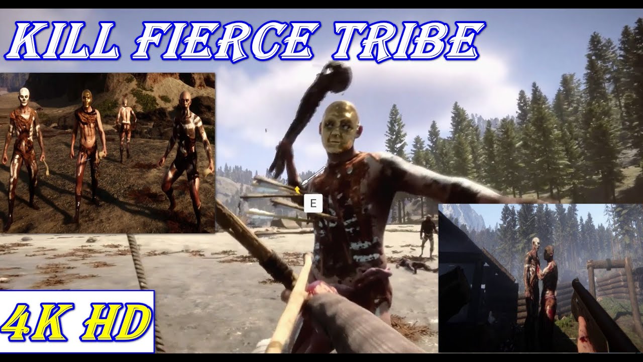 Sons of the Forest 2023| Kill Fierce Tribe| kill Tribal Chief - YouTube