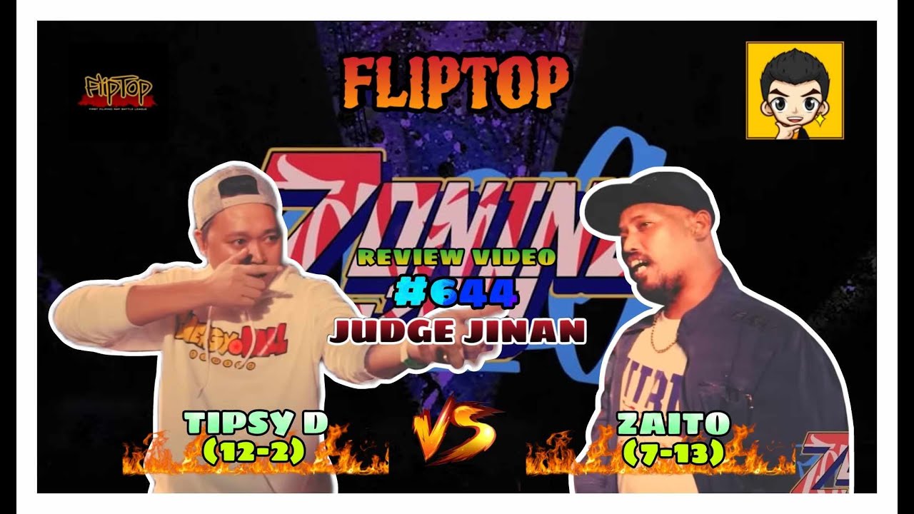 Fliptop - Tipsy D vs Zaito | Review Video #644 - YouTube