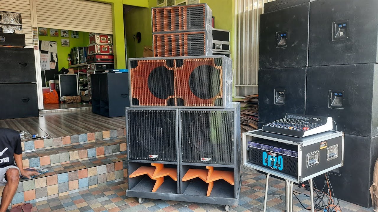 Paket sound horeg 16,3 juta komplit siap ngejob - YouTube