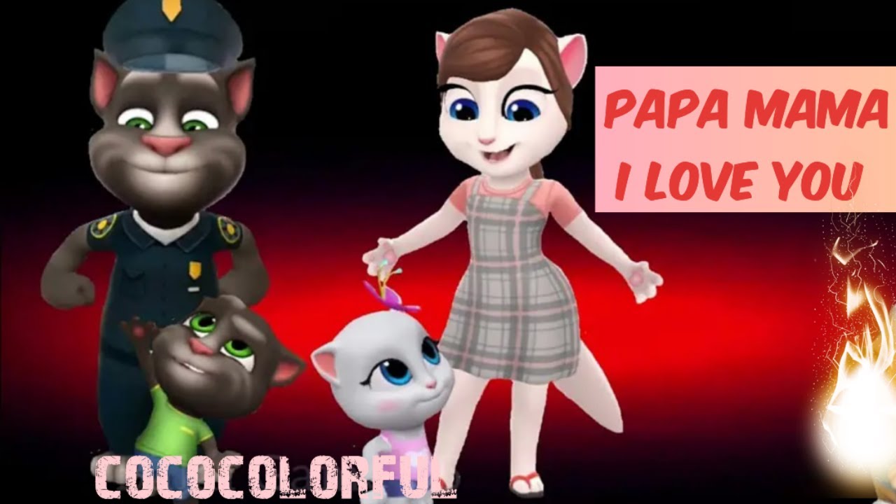 Papa mama I LOVE YOU ️ Tom and Angela's father told his mother that he ...