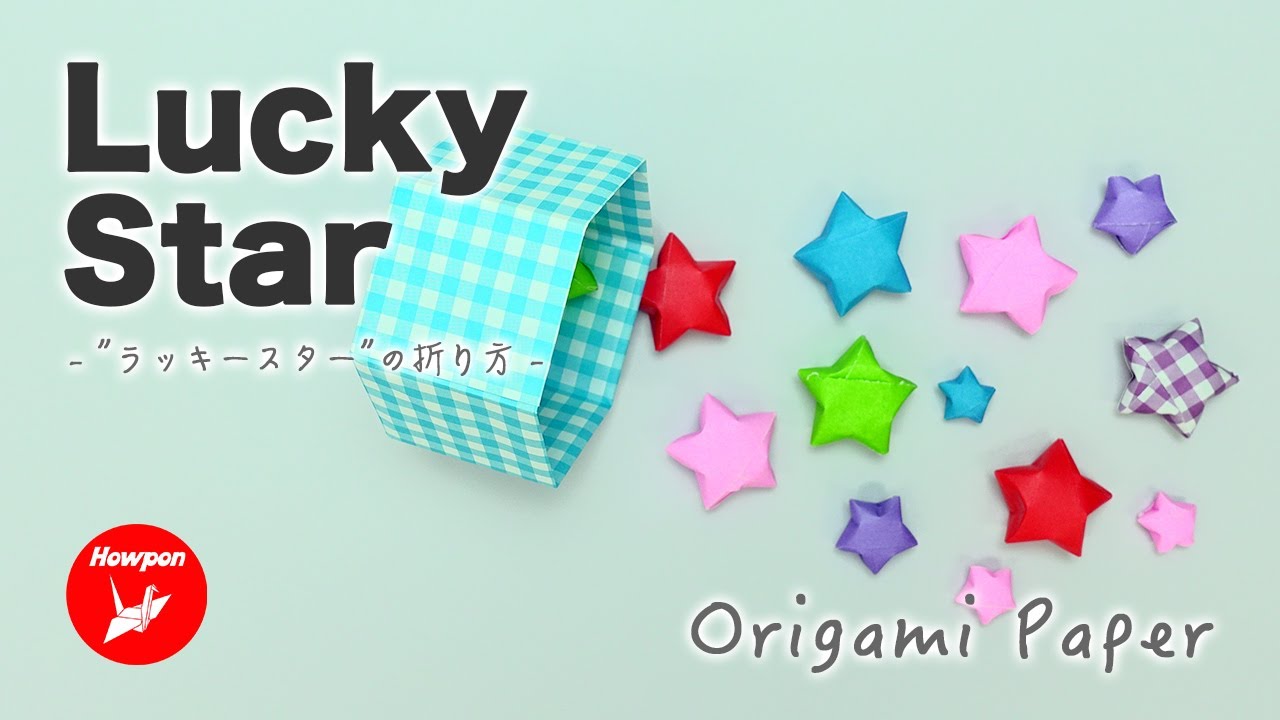 How to make an 'Origami Lucky Star'. Easy and Simple Step by Step ...