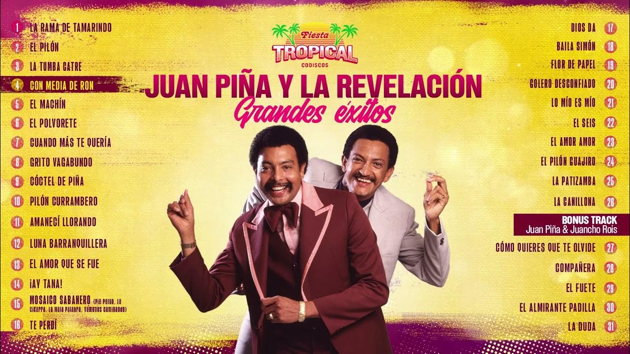 Grandes Éxitos De La Música Tropical Juan Piña y La Revelación - YouTube