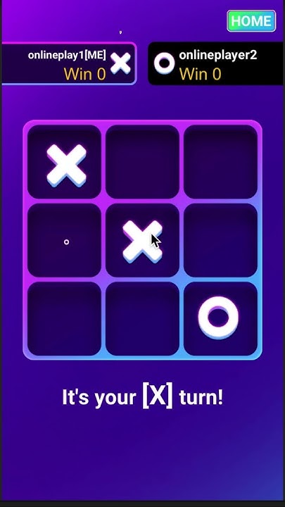 Tic Tac Toe – AI & Online Multiplayer (Photon Fusion 2) - YouTube