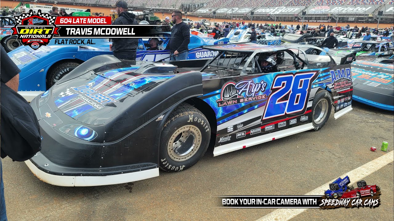  28 Travis McDowell 604 Late Model 3 2021 Bristol Dirt Nationals