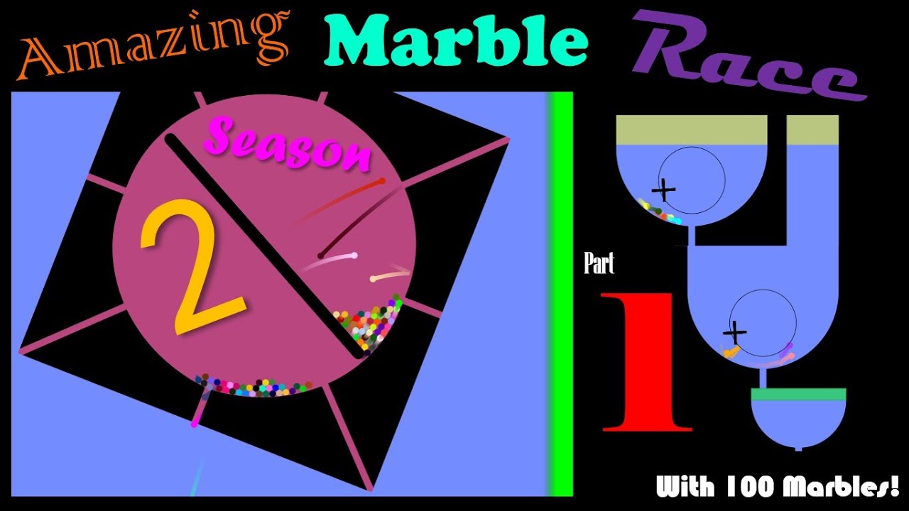 Amazing Marble Race Season 2 Part 1 - YouTube
