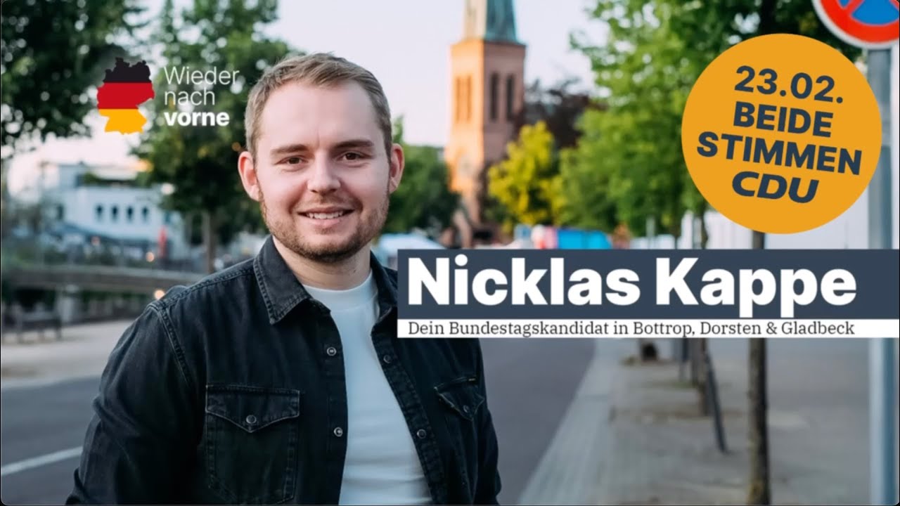 Bundestagskandidat Nicklas Kappe - YouTube