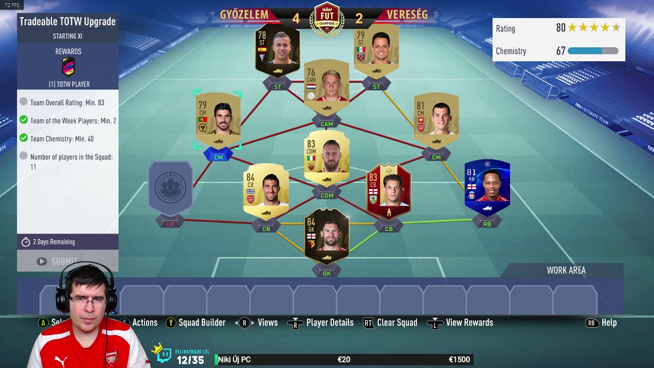 FIFA 19(PC) - Ultimate Team - GOGOGO Arsenal & WL! ;) - YouTube