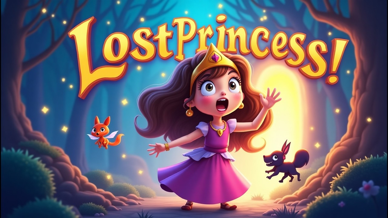 The Magical Journey of a Lost Princess 🏰 | Bedtime Story for Kids ...