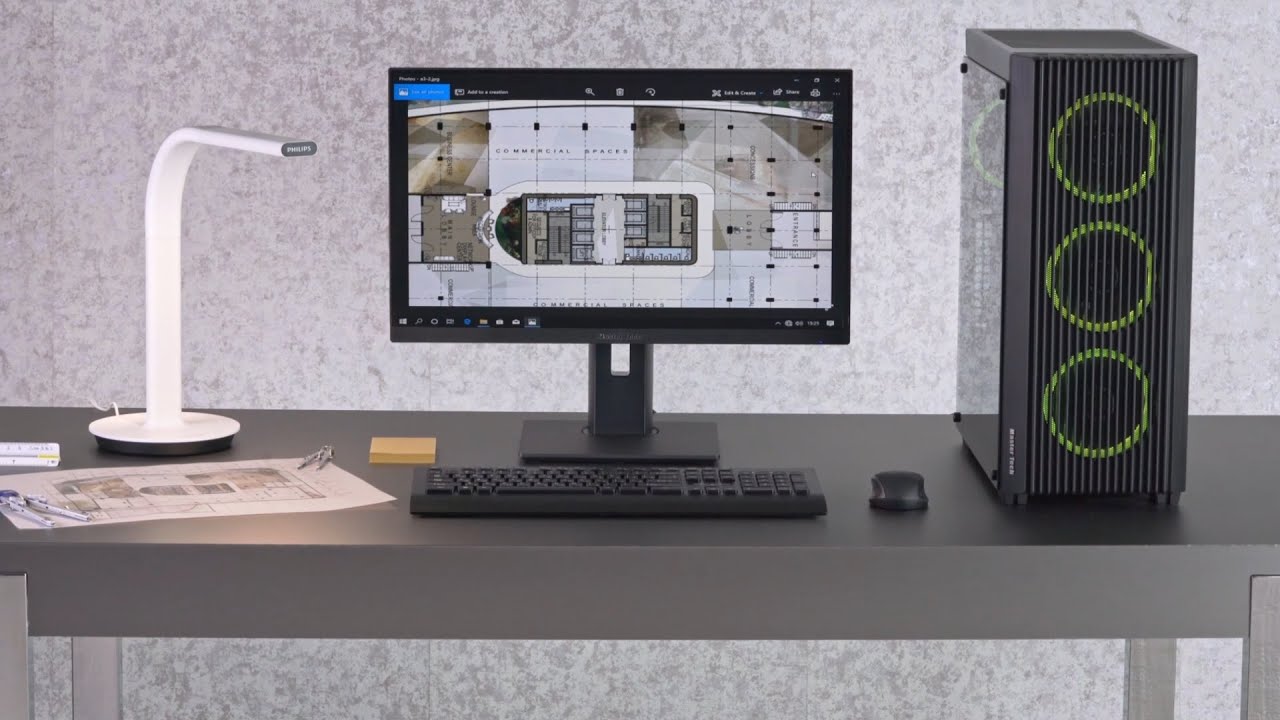 Master Tech PA245Q Monitor and APACHI PC Cases - YouTube