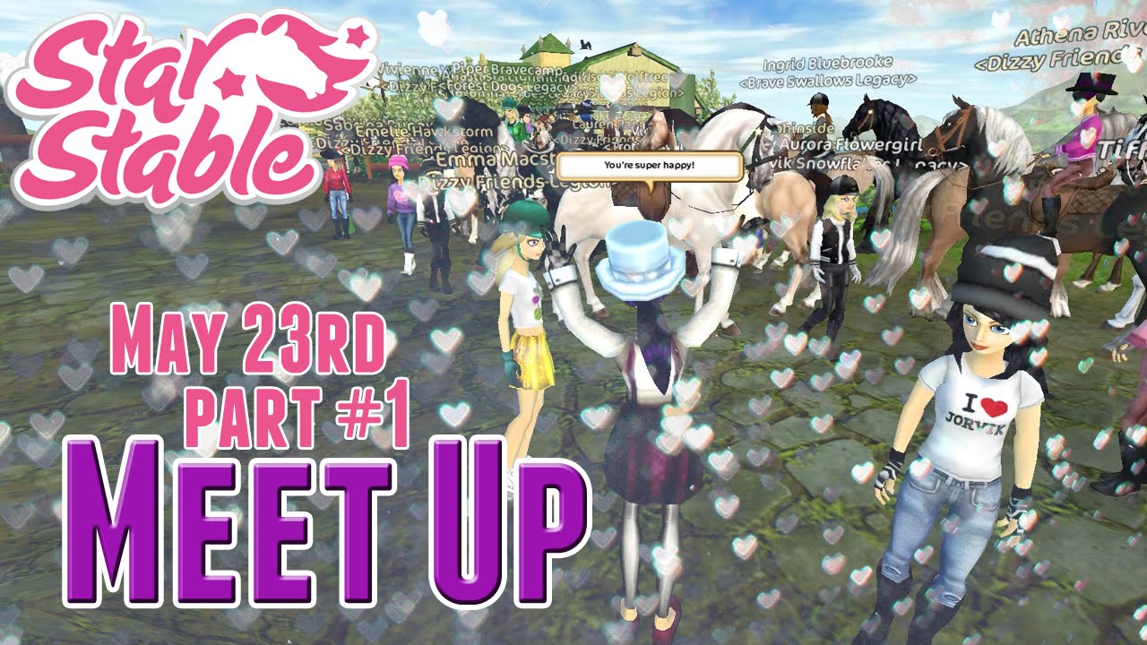 Star Stable Meet Up - Part 1: Disco & Cafe - YouTube