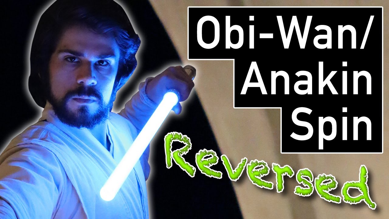 Inverted Obi/Ani Spin Tutorial - lightsaber endless spin - YouTube