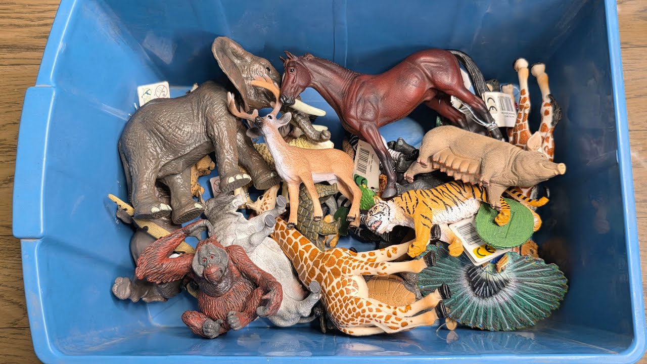 wild Animals collection 14+, Lion, Tiger, Elephant, Zebra, Panda ...