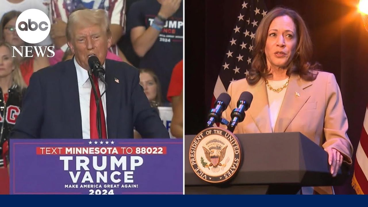 Race for the White House tightens with only 100 days left until ...