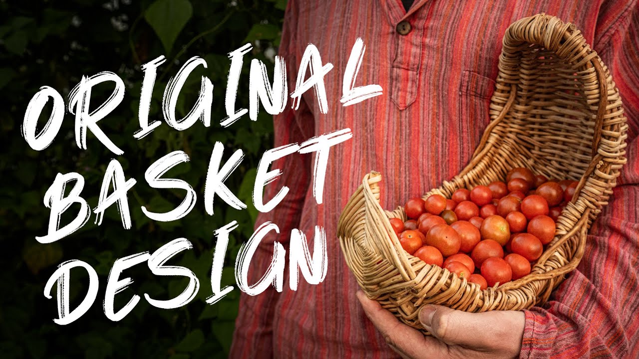 Original basket design | Spruce root custom basket start to finish ...