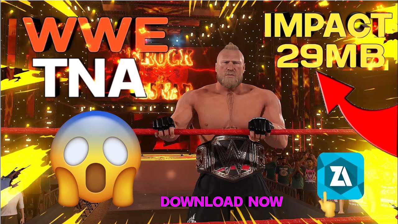 WWE TNA IMPACT 30MB ANDROID GAME 🔥 | WWE PSP WRESTLING GAME - YouTube