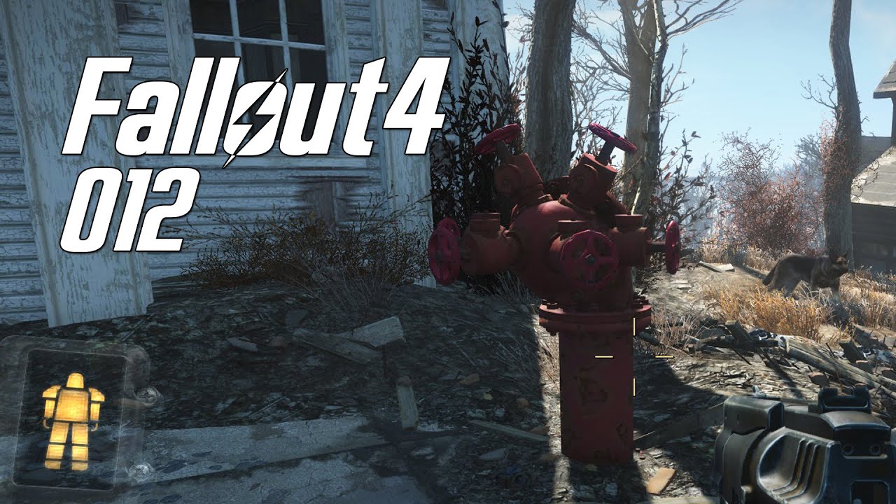 FALLOUT 4 Gameplay German #012 - Der Hydrant des Grauens [Facecam ...