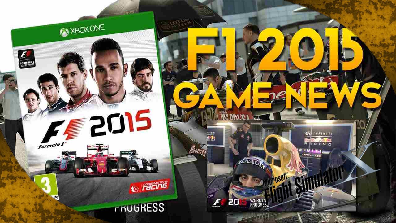 F1 2015 GAMEPLAY AND NEWS - YouTube