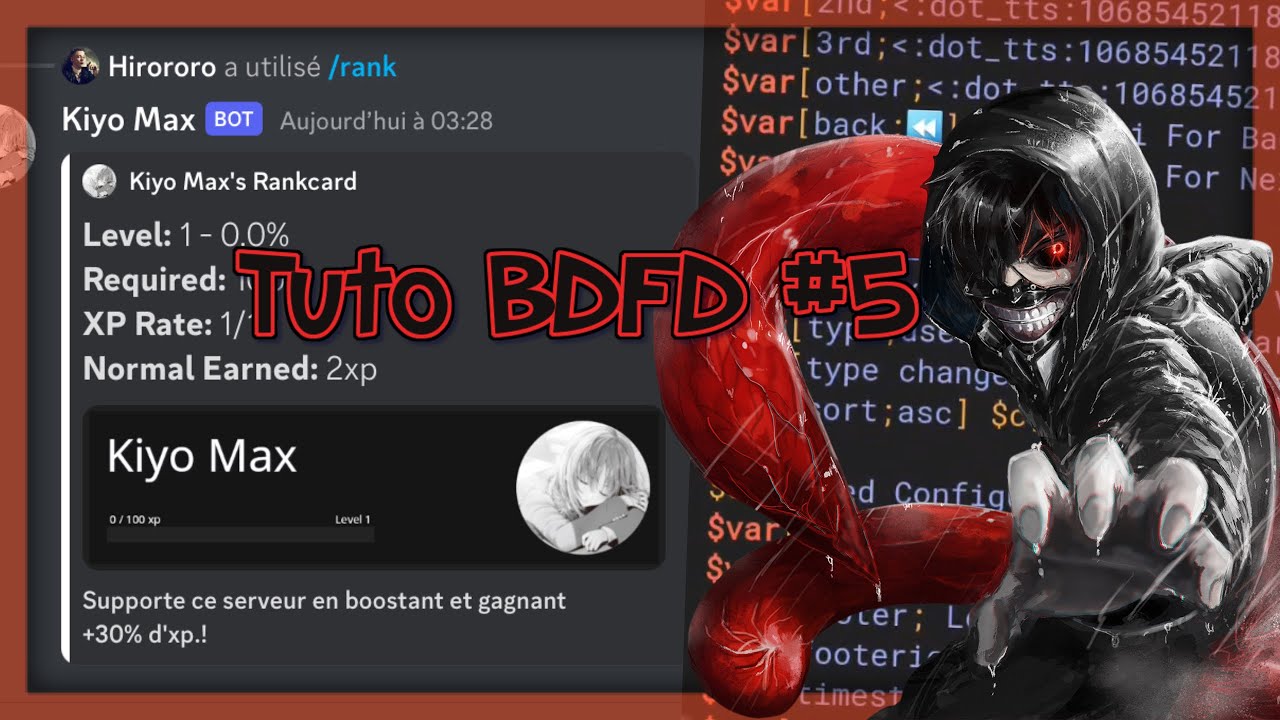 Level avec image et slash Command BDFD - YouTube