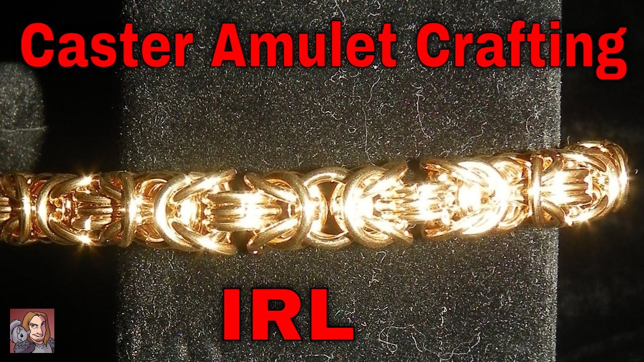 D2R - Crafting a Caster Amulet & Earing Set IRL! ( - YouTube