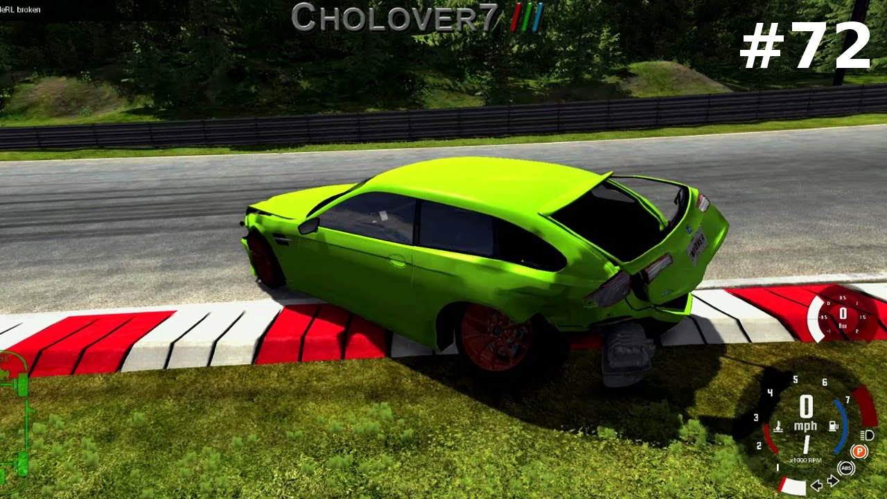 BeamNG Drive: Crashes and Rolls 72 (RE-Render) Full HD NO MUSIC - YouTube